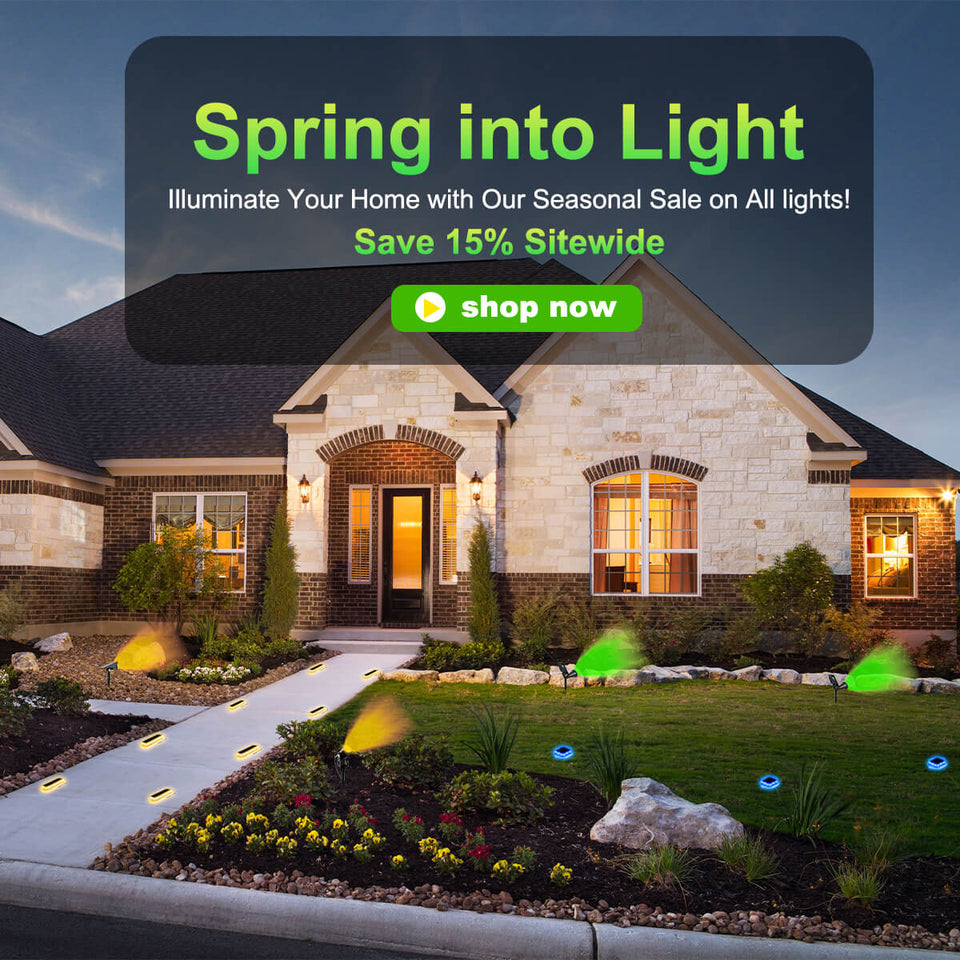 Outdoor LED Landscape Solar Lights | TSUN Lighting