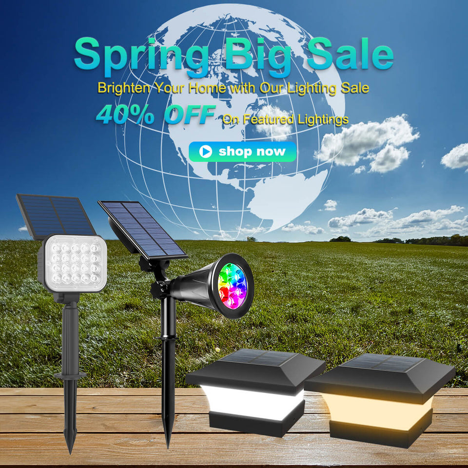 Outdoor LED Landscape Solar Lights | TSUN Lighting