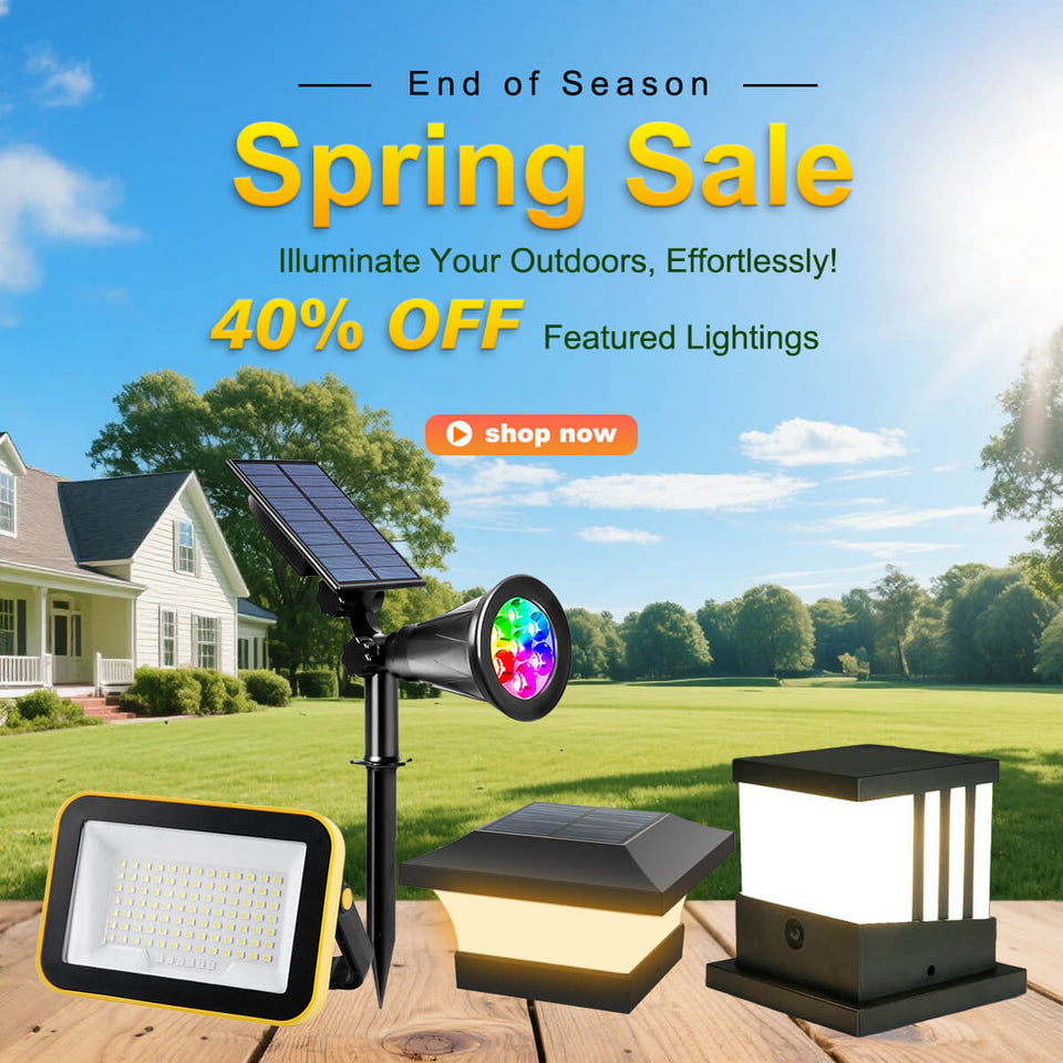 Outdoor LED Landscape Solar Lights | TSUN Lighting