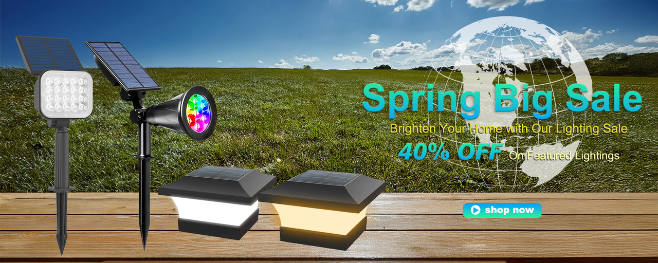 Outdoor LED Landscape Solar Lights | TSUN Lighting