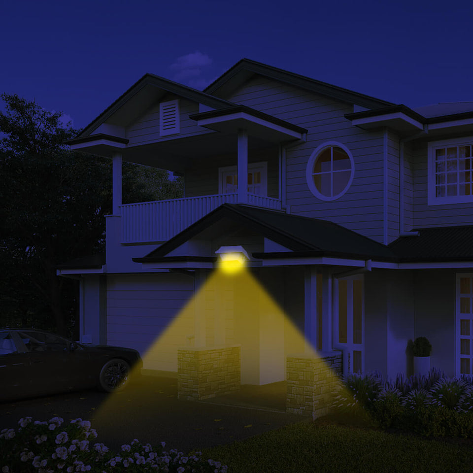 Solar Gutter Lights | Motion Sensor Security Light