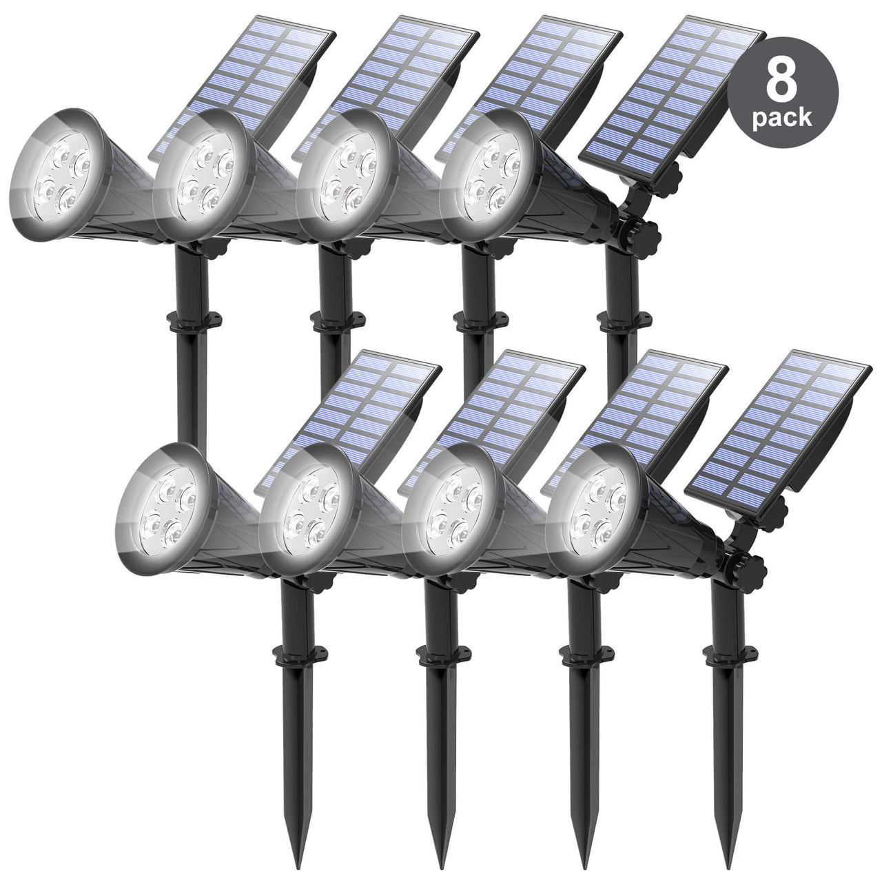 Solar Spotlight For Trees | 6000K Landscape Tree Lighting - TSUN